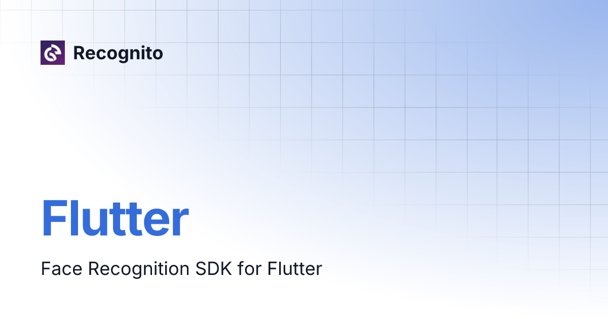 Flutter | Recognito